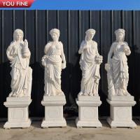 China Life Size Home Decoration Marble Four Season Sculpture Human Figure Statue for Sale for sale