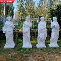 China Life Size Home Decoration Marble Four Season Sculpture Human Figure Statue for Sale for sale