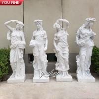 China Life Size Garden Decor 4 Seasons Marble Statues for Sale for sale