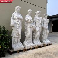 China Life Size Garden Decor 4 Seasons Marble Statues for Sale for sale