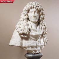 China Interior Decoration Famous Marble Bust Sculptures for sale