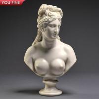 China Custom Marble David Bust Sculpture Western Design Style Statue for sale