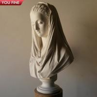 China Custom Marble David Bust Sculpture Western Design Style Statue for sale