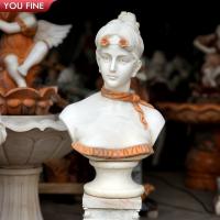 China Manor Ornament Custom Antique Famous Marble Figure Bust Statue for sale