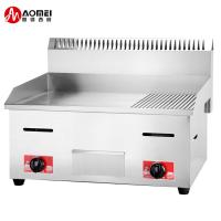 China Electric Indoor Grill with Half Grooved Cooking Plate 550x425x225mm Household Product for sale