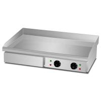China Dual Temperature Control Knobs Electric Flat Plate Griddle for Restaurant Kitchen for sale
