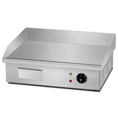 China 550x425x225mm Commercial Vertical Cast Iron Electric Griddle with Stainless Steel Body for sale