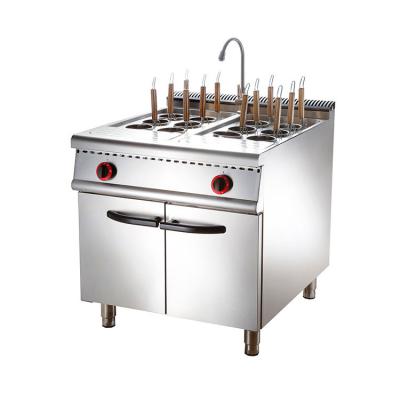 China Hotel Kitchen Stainless Steel Noodle Cooking Machine with 22W Power Gas Noodle Cooker for sale
