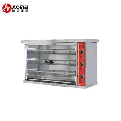 China 1180x490x710mm Stainless Steel Electric Chicken Rotisseries Gas Oven for Grilling for sale