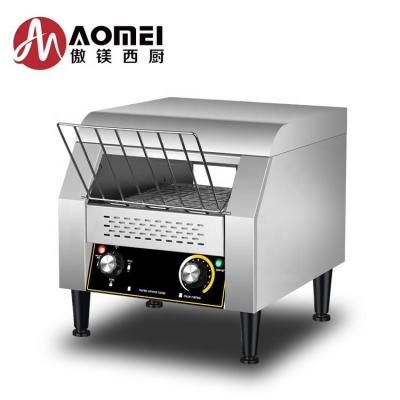 China Stainless Steel Housing Commercial Electric Belt Conveyor Bread Toaster for Commercial for sale