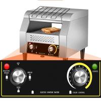 China Stainless Steel Housing Commercial Electric Belt Conveyor Bread Toaster for Commercial for sale