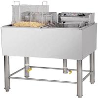 China Electric Industria Fryer with Lifting Handle and 660x600x1010mm Outside Dimension for sale