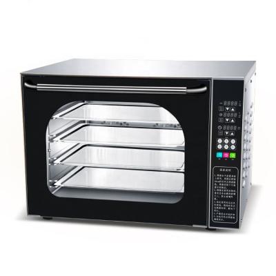 China Stainless Steel Digital Glass Countertop Convection Oven for Bakery Bread Production for sale