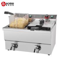 China After Service Video technical support Electric Deep Fryer Machine for Potato Chips 220V for sale