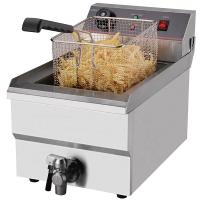 China Electric Fryer Machine with Stainless Steel Construction 310*570*390mm Packaging Size for sale