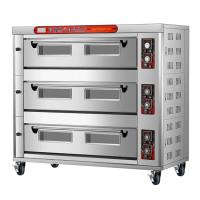 China 220 Voltage Commercial Ovens Gas and Electric Baking Machine with Stainless Steel for sale