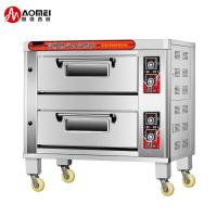 China AO-20Q Model Single Deck Gas Bakery Oven for Philippines Bakery at 1330x840x600mm for sale
