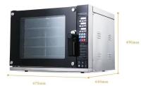 China High Capacity 120L Electric Convection Oven YXD-8A with Steam Function and Country Markets for sale