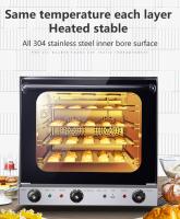 China Precise Temperature Control Electric Steam Convection Oven for Baking Bread Biscuits for sale