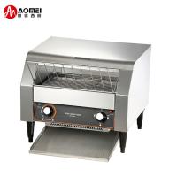 China Stainless Steel Electric Conveyor Sandwich Bread Toaster Machine for Hotel Breakfast for sale