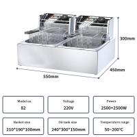 China Commercial and Home Table Top Electric Deep Fryer with Long Service Life in Kitchen for sale