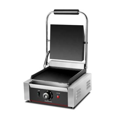 China Electric Commercial Sandwich Bread Panini Grill with Interchangeable Sandwich Plates for sale