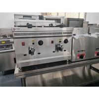 China Commercial Electric 18L Double Tanks Chip Deep Fryers with Oil Drain Valve for sale