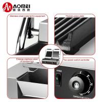 China Electric Contact Grill Non-Stick Surface and 1/2 Grooves for Customer Requirements for sale