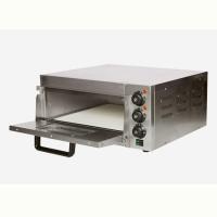 China Outlet Single Deck Stainless Steel Commercial Electric Bakery Pizza Oven 2023 Design for sale