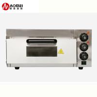 China Outlet Single Deck Stainless Steel Commercial Electric Bakery Pizza Oven 2023 Design for sale