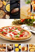China Outlet Single Deck Stainless Steel Commercial Electric Bakery Pizza Oven 2023 Design for sale