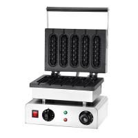 China 5 Crepe Stick Waffle Maker for Commercial 10kg Gross Weight 300x270x230mm Product Size for sale
