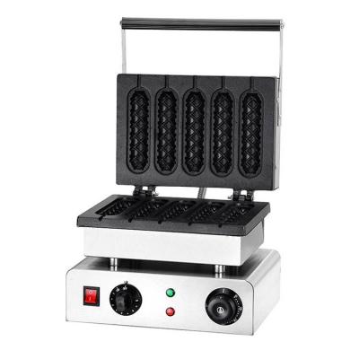China 5 Crepe Stick Waffle Maker for Commercial 10kg Gross Weight 300x270x230mm Product Size for sale