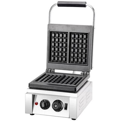 China Gross Weight 20kg Stainless Steel Waffle Maker Electric Rotary Stick Belgian Commercial for sale