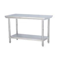 China 1.2/1.5/1.8/2.0M Length Stainless Steel Work Table for Hotel and Restaurant Equipment for sale