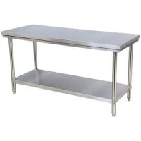 China 1.2/1.5/1.8/2.0M Length Stainless Steel Work Table for Hotel and Restaurant Equipment for sale
