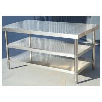 China 1.2/1.5/1.8/2.0M Length Stainless Steel Work Table for Hotel and Restaurant Equipment for sale
