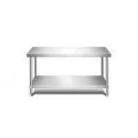 China 1.2/1.5/1.8/2.0M Length Stainless Steel Work Table for Hotel and Restaurant Equipment for sale
