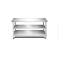 China 1.2/1.5/1.8/2.0M Length Stainless Steel Work Table for Hotel and Restaurant Equipment for sale