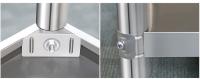 China 1.2/1.5/1.8/2.0M Length Stainless Steel Work Table for Hotel and Restaurant Equipment for sale