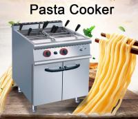 China Commercial Kitchen Gas Pasta Cooker Machine with 4 Heads Noodles Cooking Capacity for sale