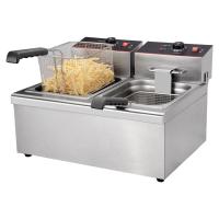 China 11kg Restaurant Electric Deep Fryer with Large Capacity and Multi-functional Design for sale