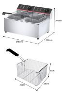 China 11kg Restaurant Electric Deep Fryer with Large Capacity and Multi-functional Design for sale