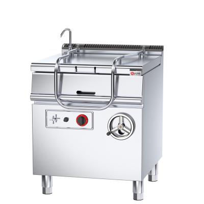 China 180 KG Stainless Steel Commercial Electric Tilting Braising Pan for Versatile Cooking for sale
