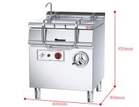China Multifunction Stainless Steel 80L Gas Cooking Machine for Commercial Restaurant/Kitchen for sale