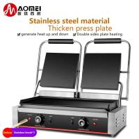 China Professional Non-Stick Electric Double Sided Grill Pan Lower Grill Size 210*200 x2 mm for sale
