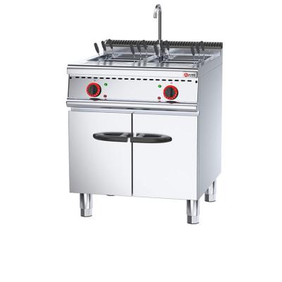 China Kitchen Electric Noodles Cooker Machine With Cabinet for Commercial Pasta Cooking 18KW for sale