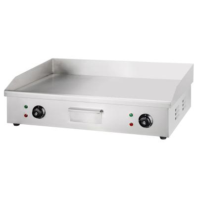 China Electric Griddle Machine with Stainless Steel Construction and Temperature Adjustment for sale
