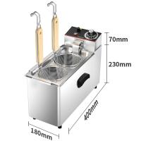 China 1 Tank 4 Baskets Electric Pasta Cooker Machine for Fast Cooking in Commercial Kitchens for sale