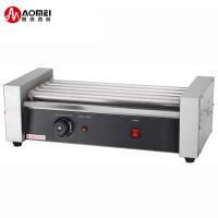 China 550x250x180mm Advanced Commercial CE Certificate 5 Rollers Hot Dog Grill for sale